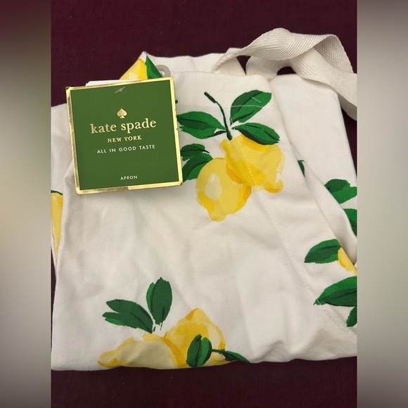 kate spade | Kitchen | Sold Kate Spade Lemon Apron | Poshmark